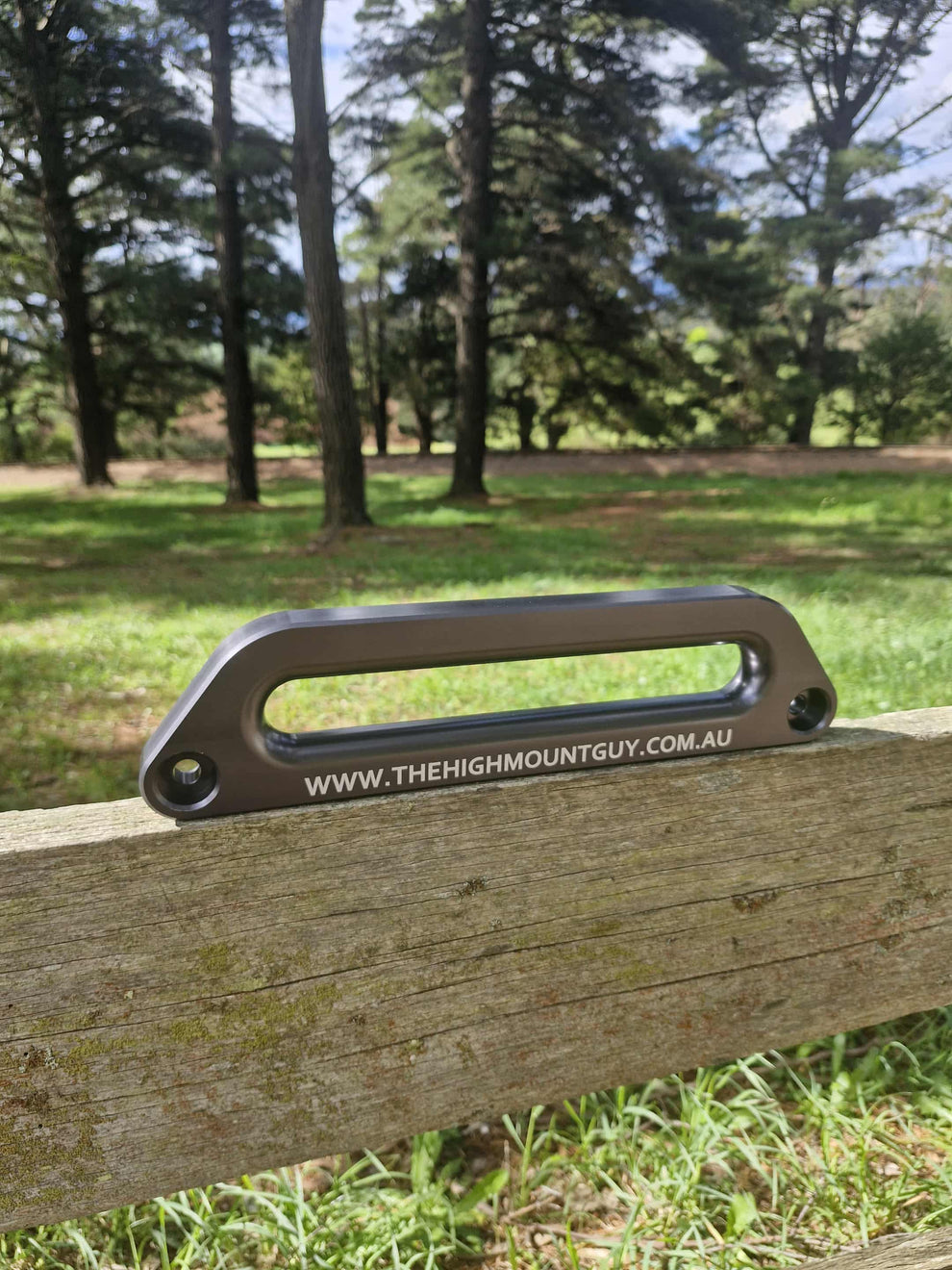 +76mm Extended Billet Alloy Offset Fairlead – The Highmount Guy