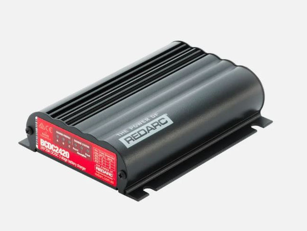 Redarc 12v to 24V 20A In-Vehicle DC Battery Charger – The Highmount Guy