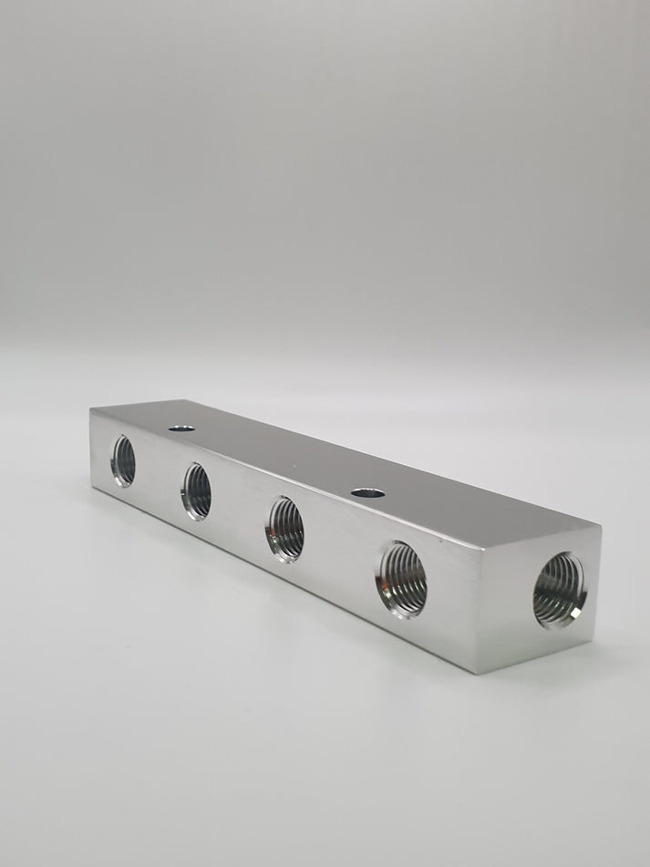 Air Manifold 6 Port 1/4'' BSP BARE – The Highmount Guy